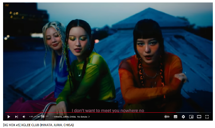 [XG VOX #5] XGLEE CLUB (HINATA, JURIA, CHISA) :: Get out of your ...